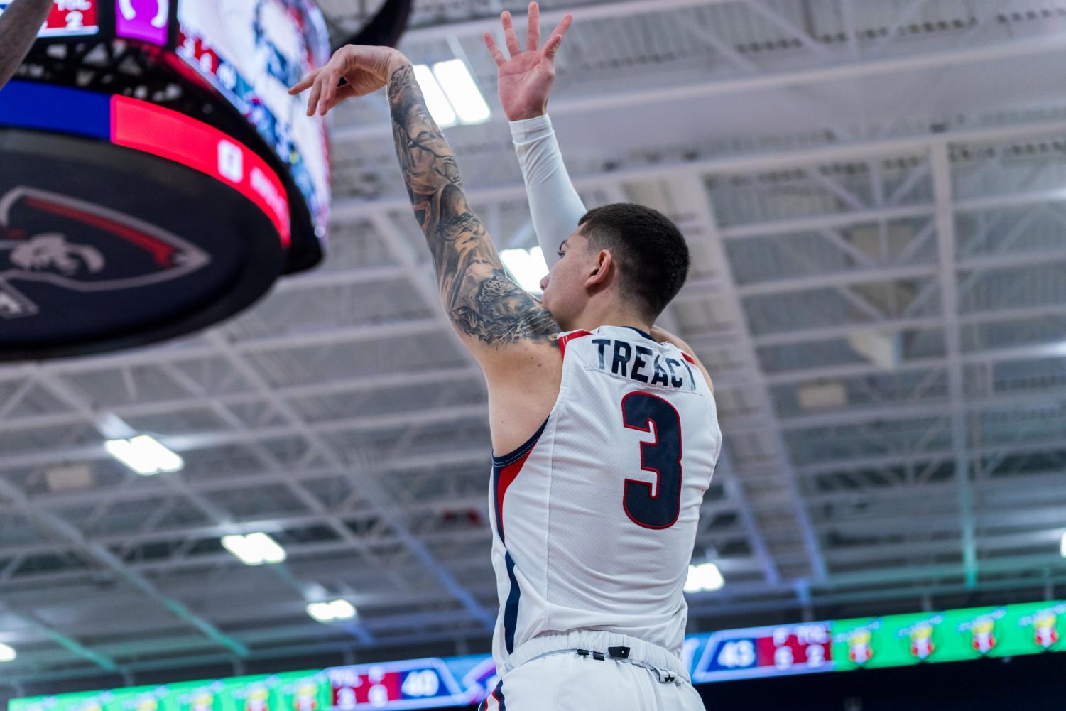 Falcons soar against Colonials | RMU Sentry Media Falcons soar against Colonials | RMU Sentry Media